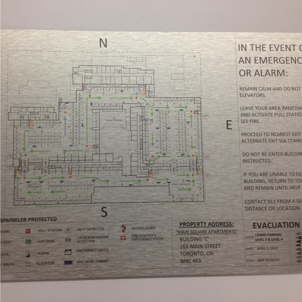 EVACUATION MAP SIGNS – spcsigns.com