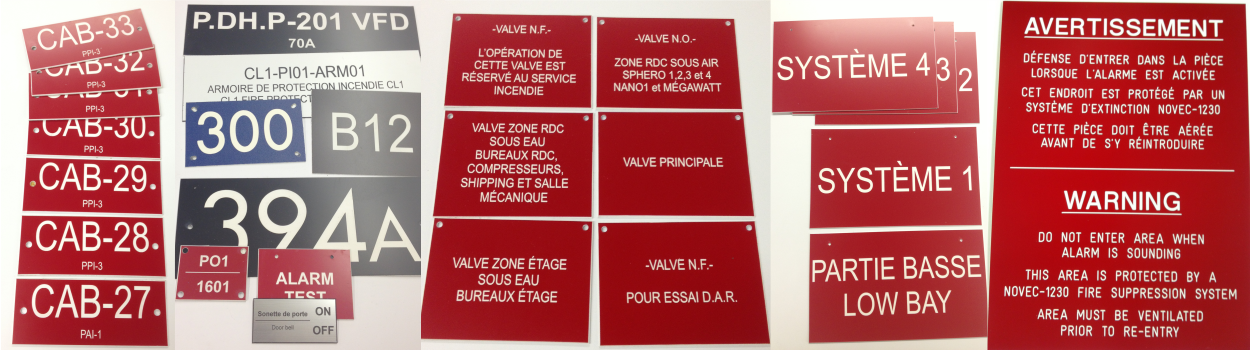 Lamacoids – Engravable Plastic – spcsigns.com